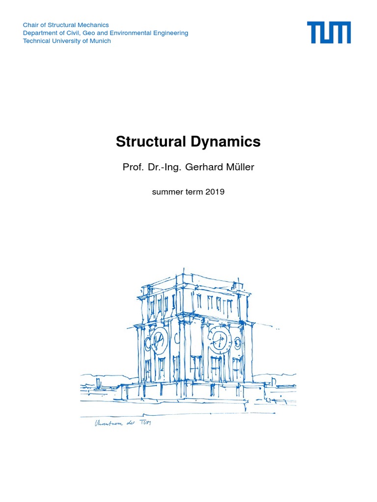 Lecture Notes For Structural Dynamics - Full PDF | PDF | Eigenvalues ...