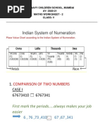 Class4_CBSE_Large_Numbers_Worksheet | PDF