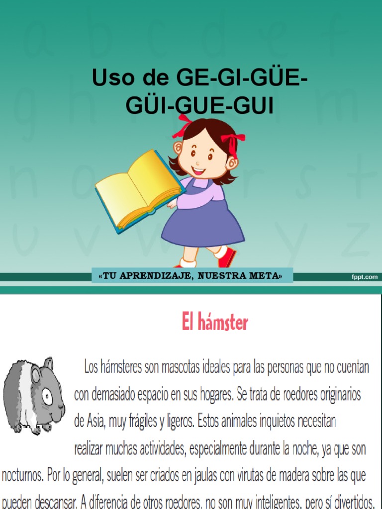 2°básico Lenguaje +uso+ge Gi Güe Güi Gue Gui | PDF | Juegos y ...