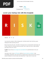 5x5 Risk Matrix Template - SafetyCulture | PDF | Risk