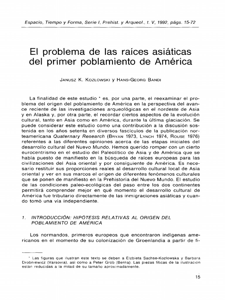 Raices Asiaticas PDF | PDF | Américas | Ciencias de la Tierra