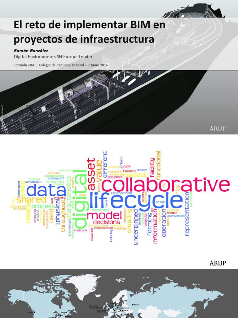 El Reto de Implementar BIM en Proyectos de Infraestructura: Ramón González | PDF | Building ...
