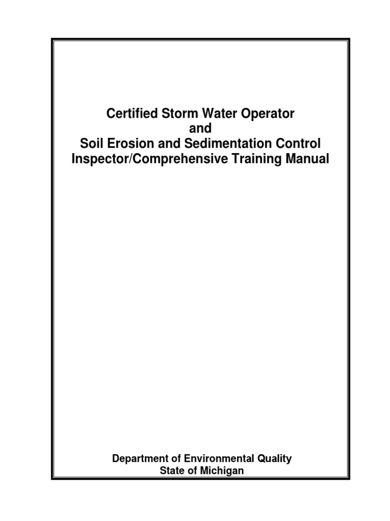WRD Cswo Sesc Training Manual - 556364 - 7 | PDF | Surface Runoff | Erosion
