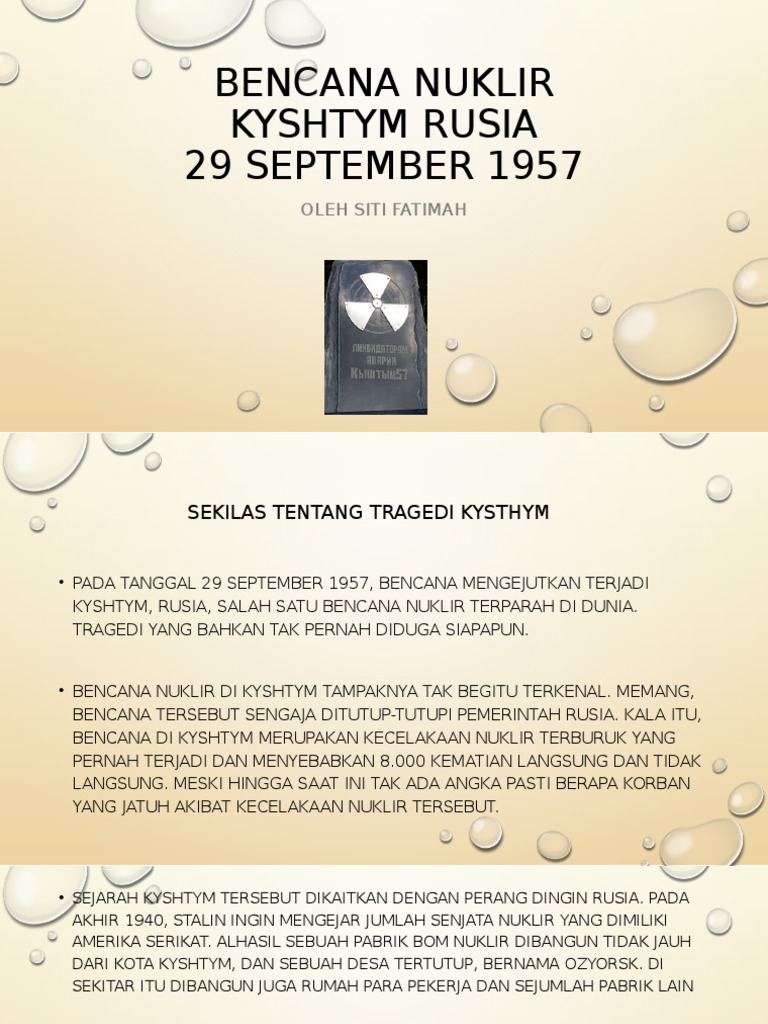 Tragedi Nuklir Kyshtym 1957 | PDF | Perjalanan