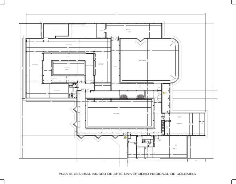 Planta General Museo de Arte | PDF