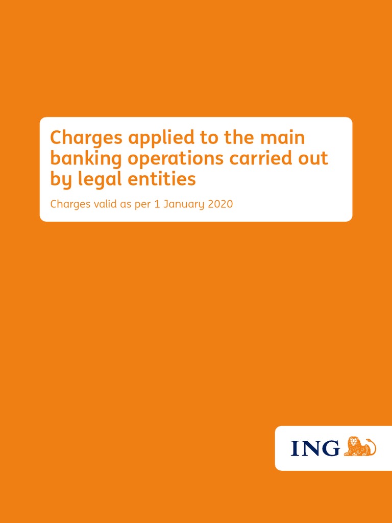 Banking Charges Overview 2020 | PDF | Debit Card | Payments