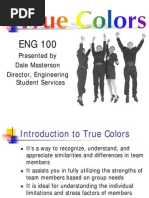 True Colors Leadership Assessment Guide | PDF | Love | Emotions