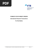Swift Formatting Guidelines Mt103 Mt210 | PDF | Ubs | Payments
