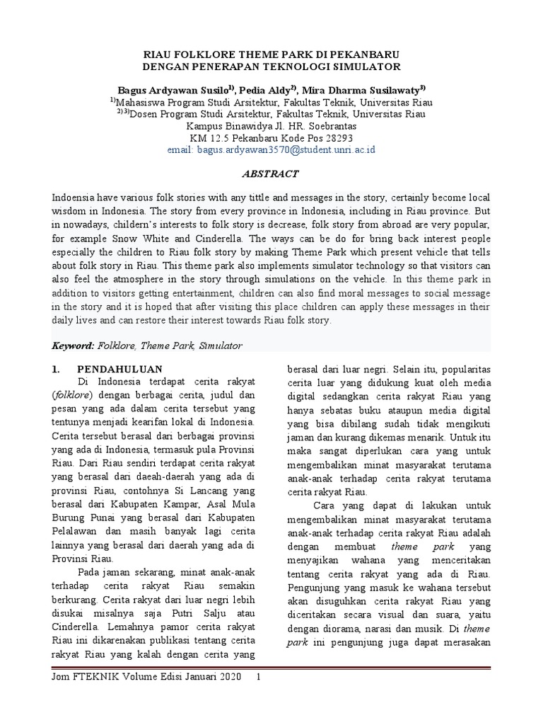 JURNAL Arsitektur | PDF