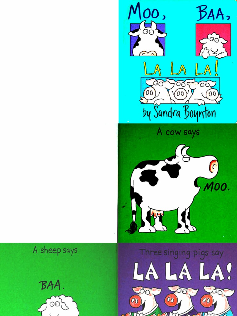 Moo Baa La La La Pdf