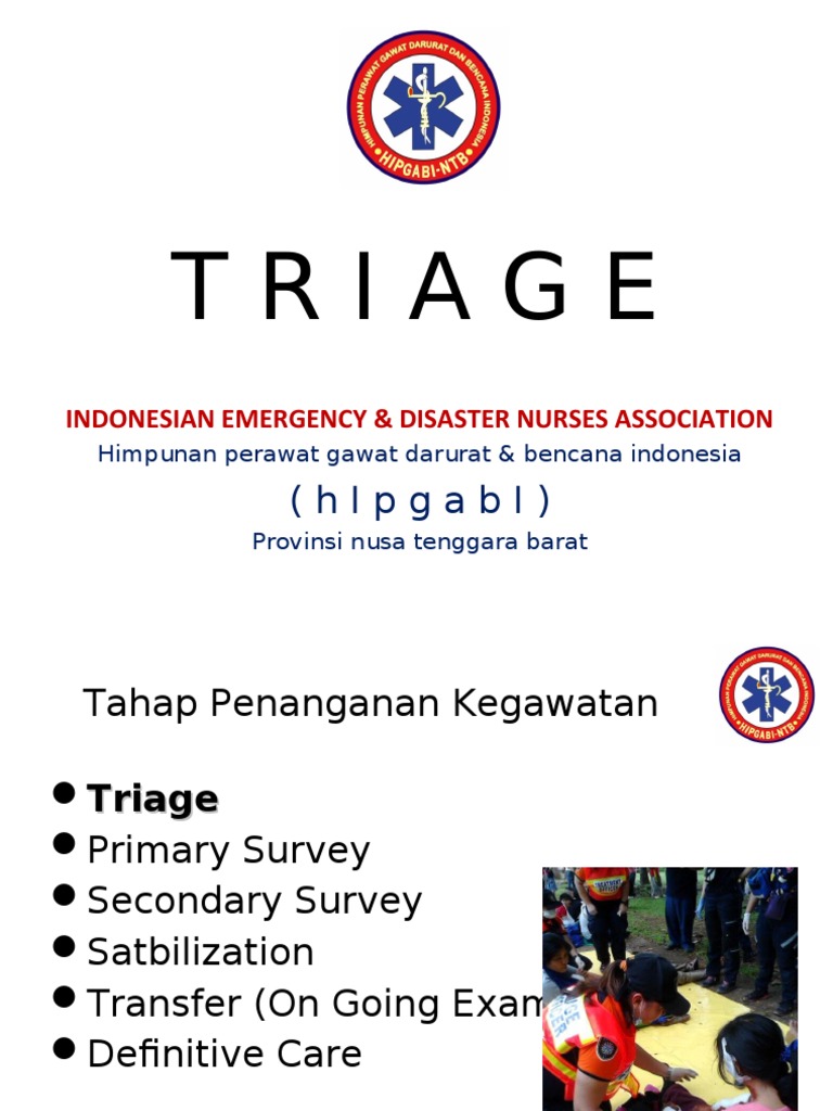 Proses dan Jenis Triage Bencana | PDF | Sains & Matematika