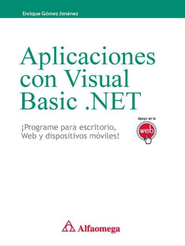 visual net Enrique Gómez.pdf | PDF | .NET Framework | Active X Data Objects