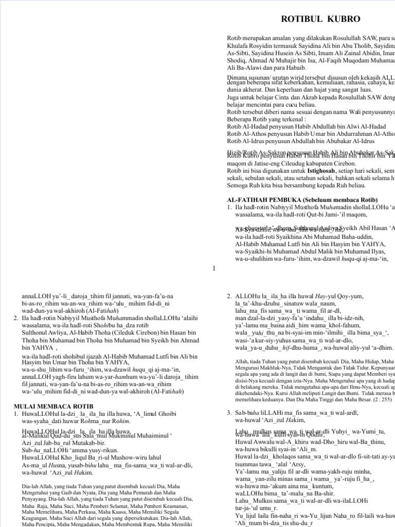 Vdocuments - MX - Rotib Kubro 10 PDF | PDF