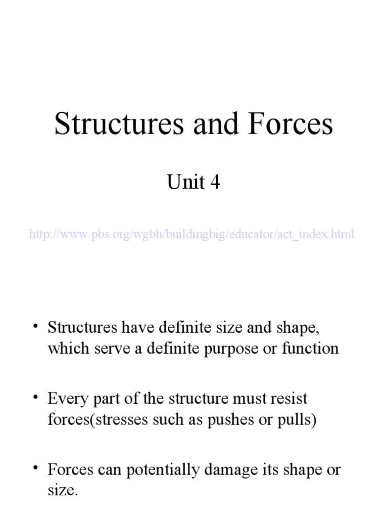 Structures and Forces | PDF | Friction | Force