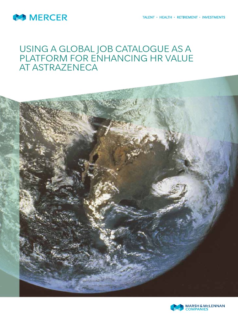 Using A Global Job Catalogue As A Platform For Enhancing HR Value at ...