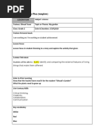 Detailed Lesson Plan of Parts of A Plant | PDF | Lesson Plan | Prayer