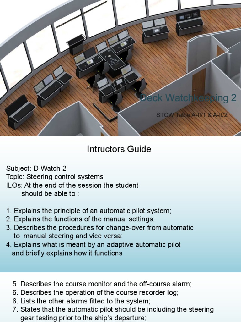 Steering Control Systems | PDF | Rudder | Servomechanism