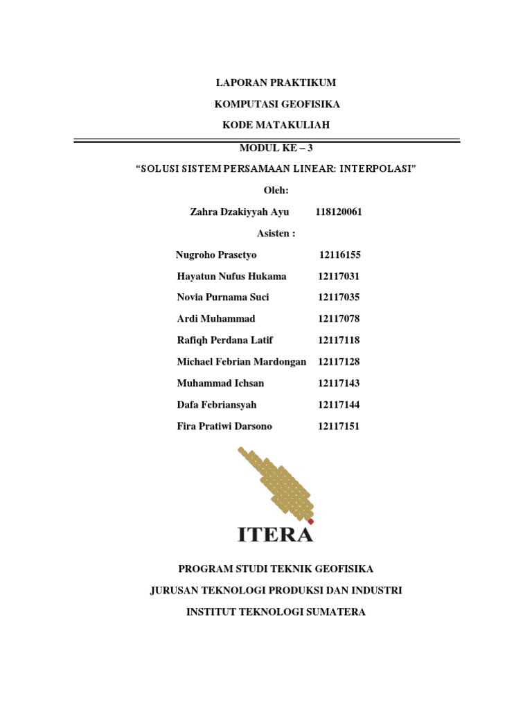 Zahra Dzakiyyah Ayu - Modul 03 - TGD - Docs. | PDF