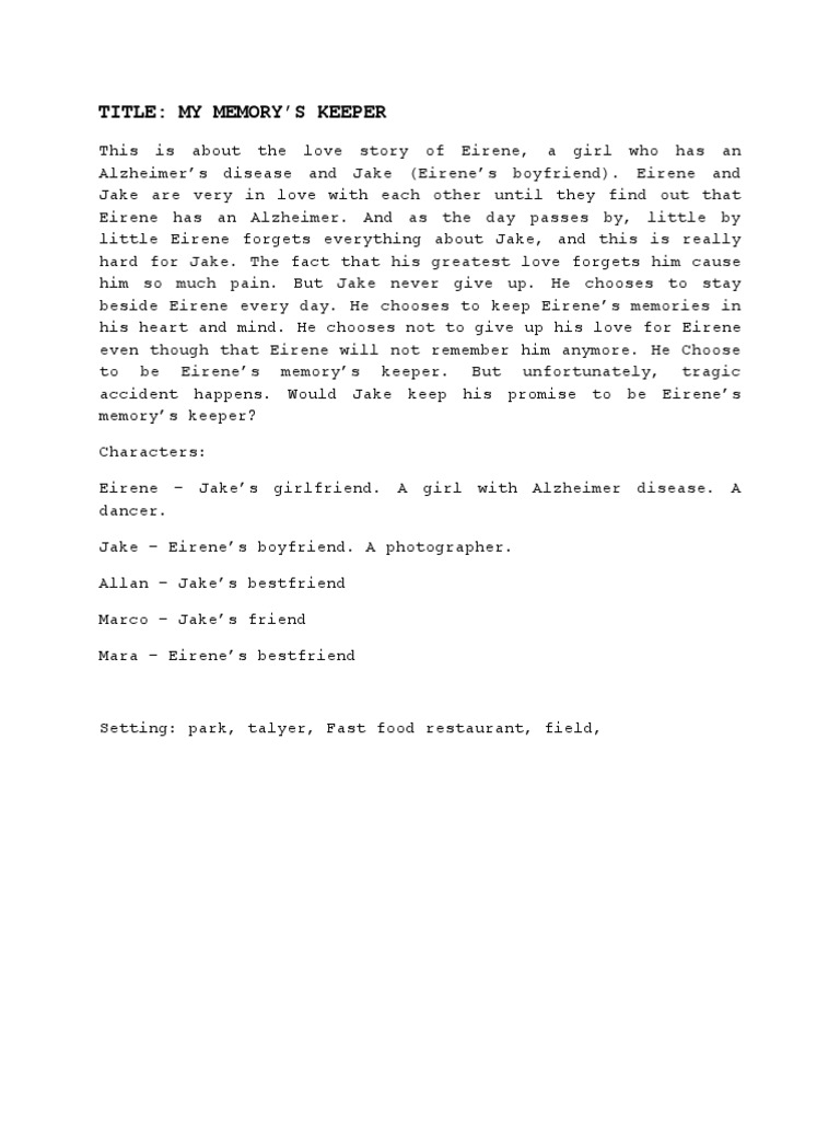 Sample Screenplay | PDF