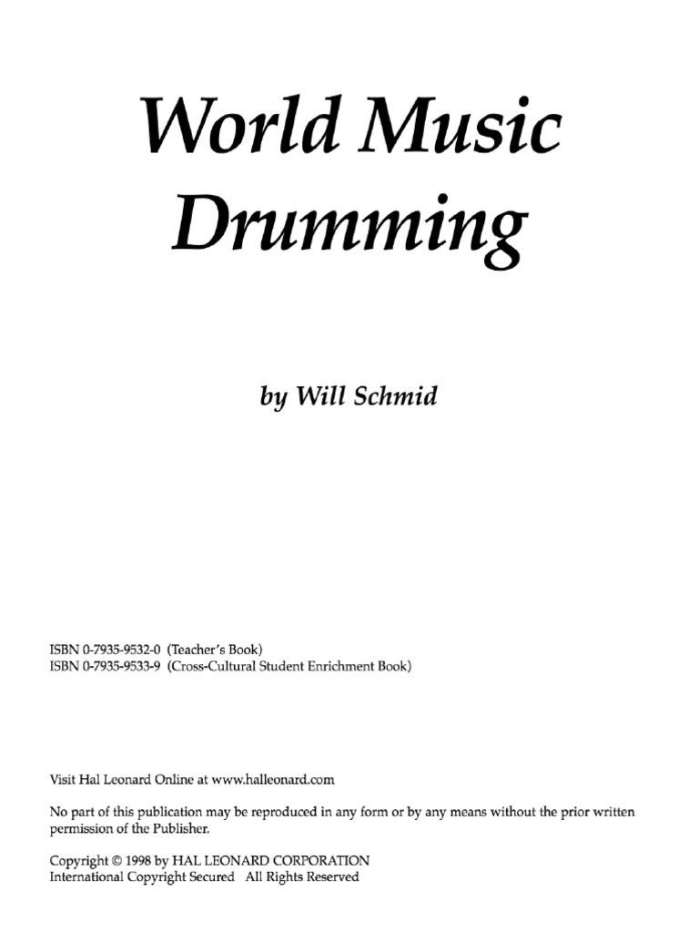 World Music Drumming - PDF | PDF