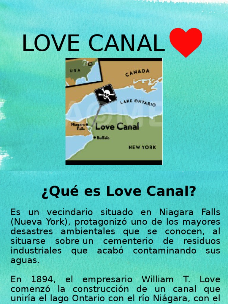Love Canal | PDF | Vertedero | Contaminación
