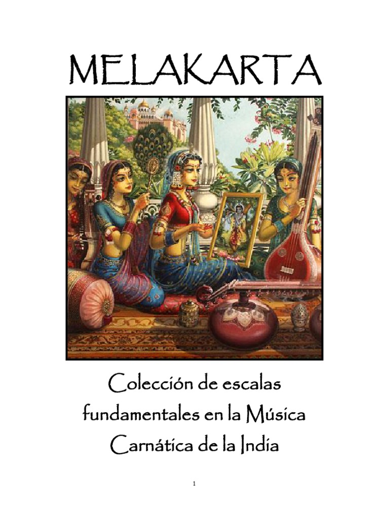 Melakarta - Escalas Musicales Carnaticas Indias | PDF | Escala (música ...