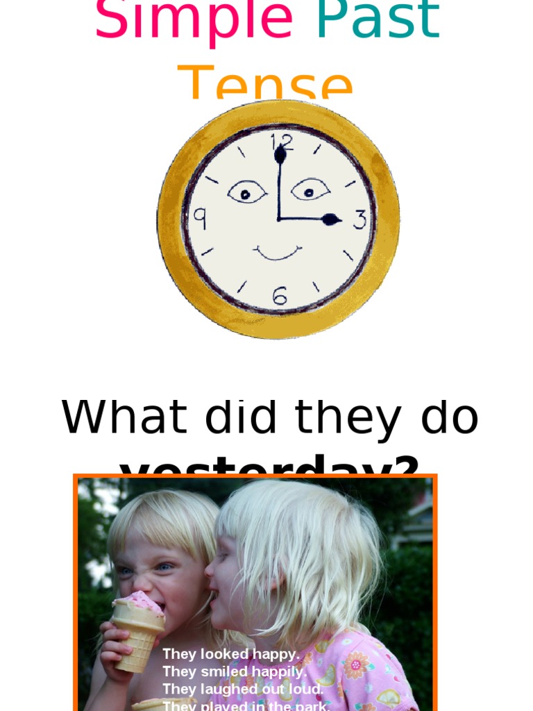 Simple Past Tense Fun Activities | PDF