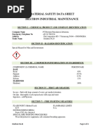 AICA Aibon MSDS Overview | PDF | Personal Protective Equipment | Fires