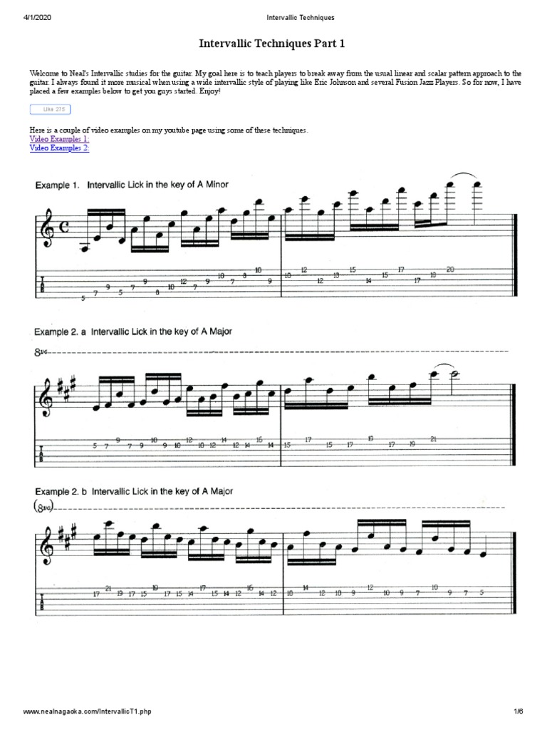 Intervallic Techniques PDF | PDF | Business | Computers