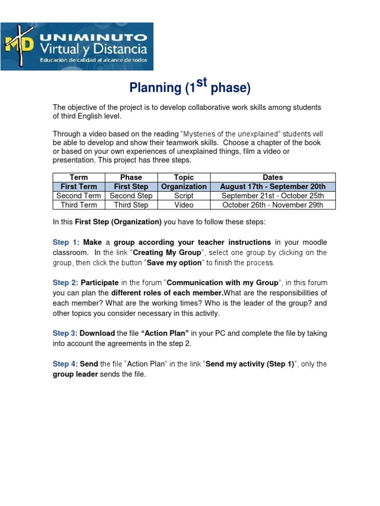 Instructions (1ST Phase) 3 | PDF | Internet Forum | Information