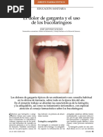 Fisiopatología de La Faringitis | PDF | Epidemiología | Microbiología