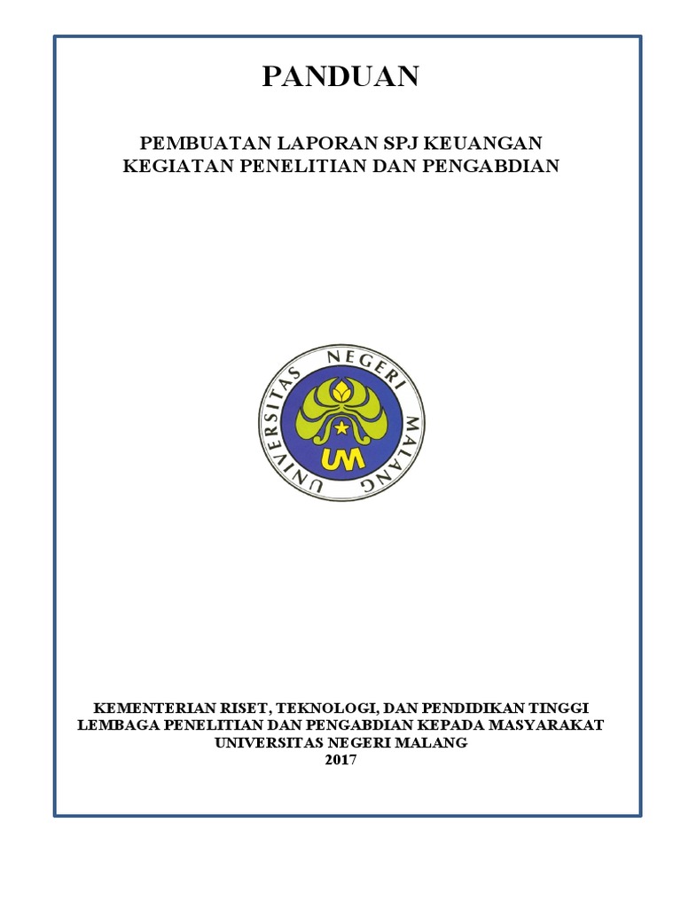 Contoh SPJ Hibah Penelitian PDF | PDF