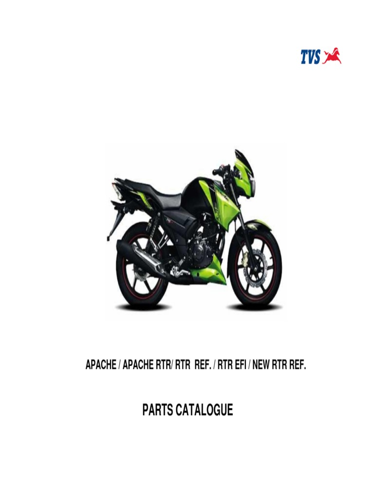 APACHE / APACHE RTR/ RTR REF. / RTR EFI / NEW RTR REF. PARTS CATALOGUE ...