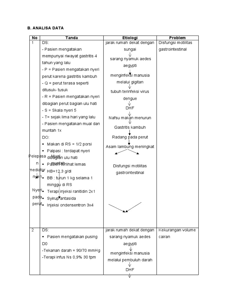 Analisa Data DHF | PDF