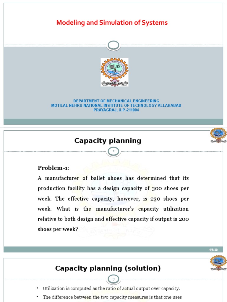 2 - Modeling and Simulation | PDF | Inventory | Production And ...