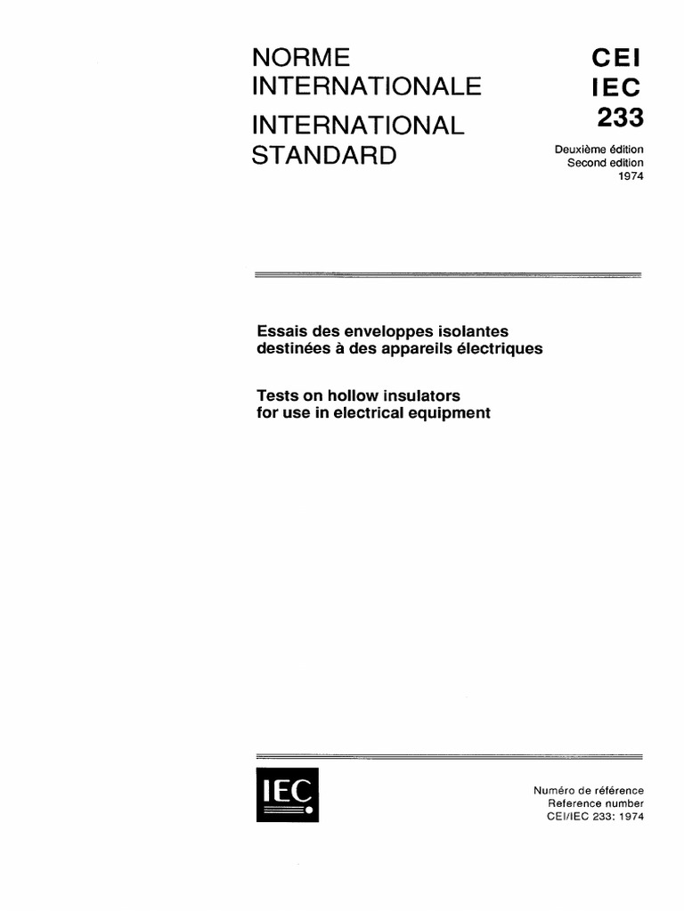 Iec 60233 PDF | PDF