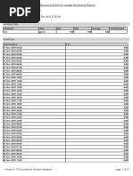 Temperature Monitoring Sheet - Sample Template | PDF