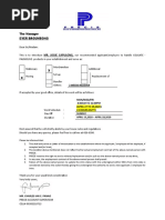 Announcement For Early Cut Off | PDF