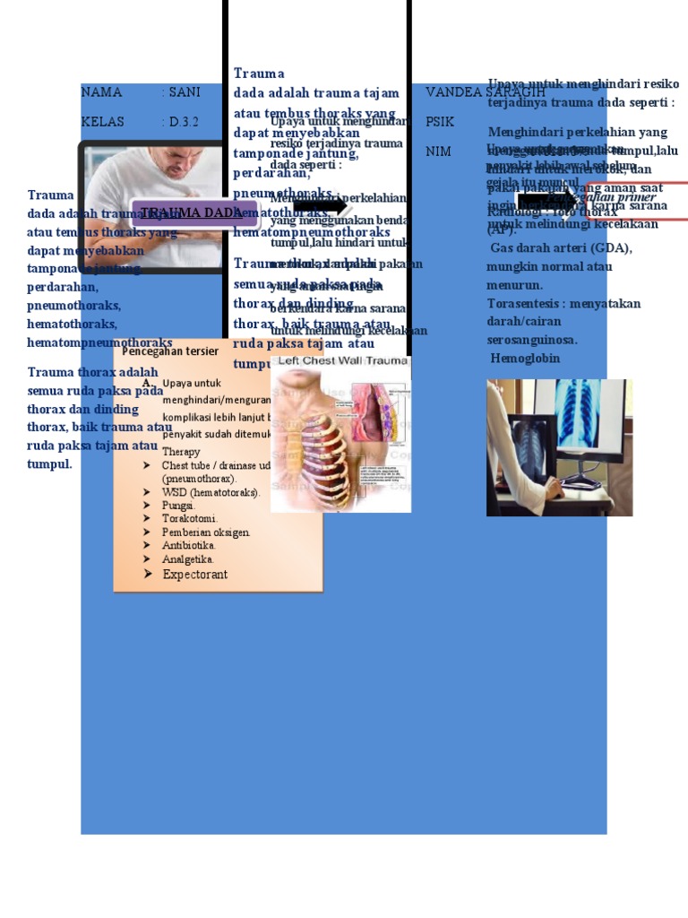 Leaflet Trauma Dada Sani | PDF