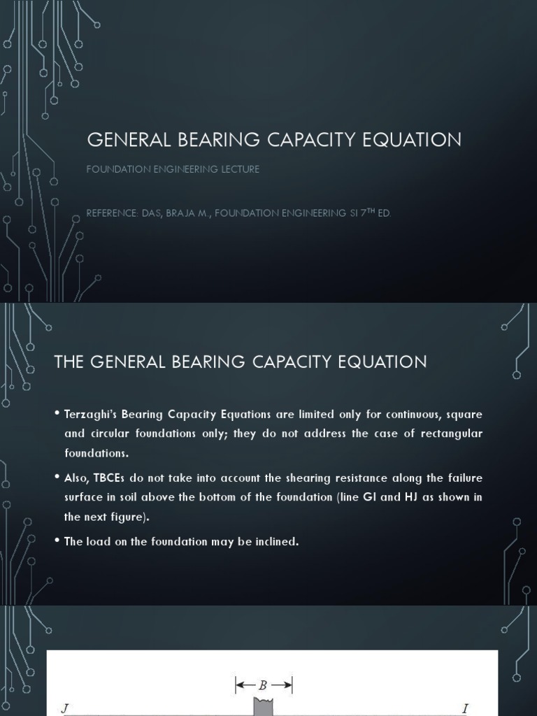 Neral Bearing Capacity Equation PDF | PDF | Solid Mechanics | Continuum ...