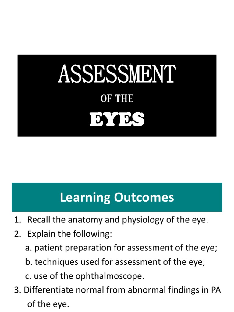 P.E. - Eyes 2020 PDF | Download Free PDF | Visual Acuity | Eye
