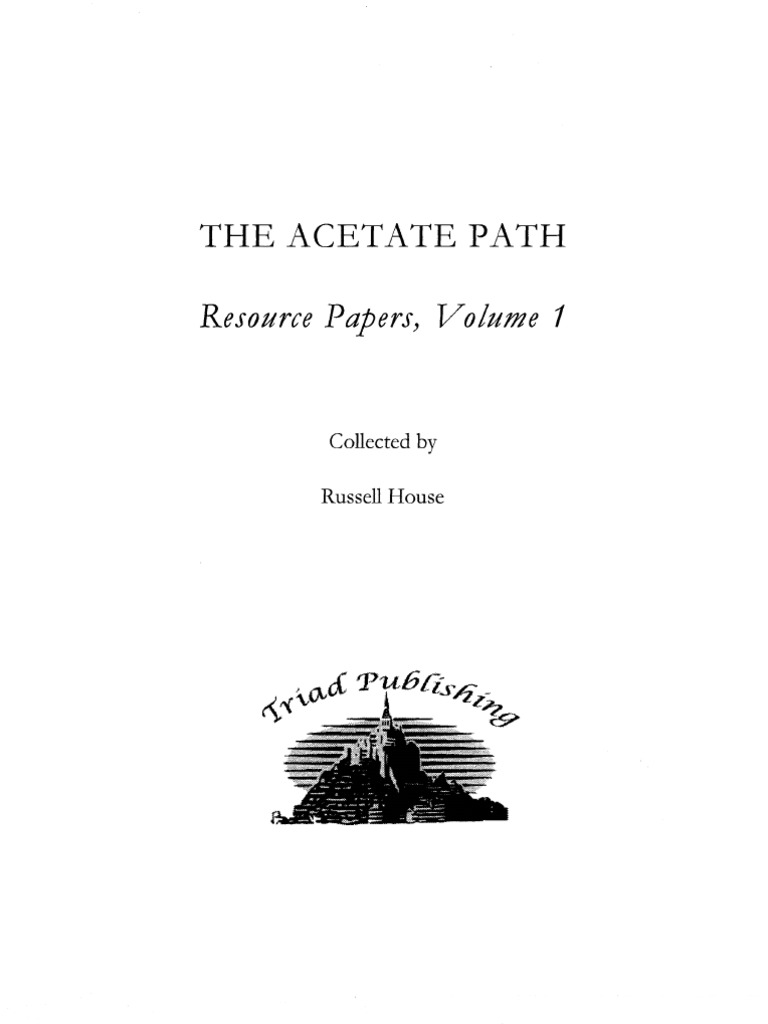 Acetate Path Vol 1 | PDF | Art | Science & Mathematics