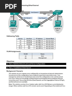 6.4.2 Lab - Implement Etherchannel | PDF | Network Architecture | Computer Mediated Communication