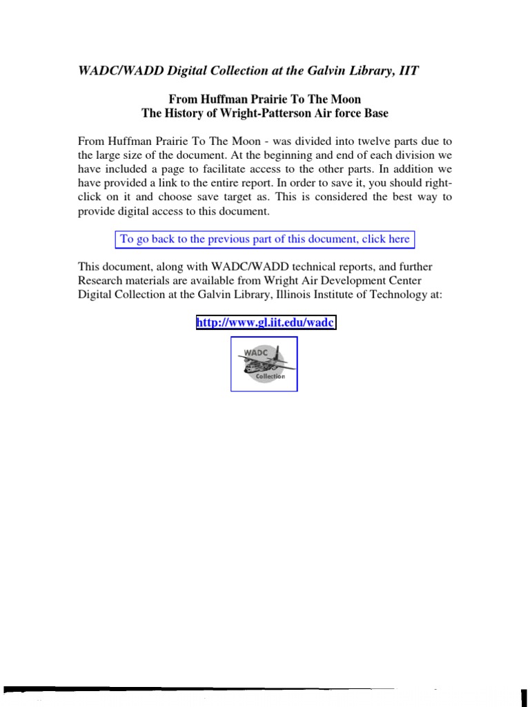 McCook Field History I | PDF | Military | Aviation