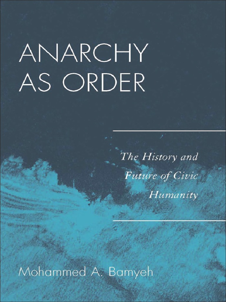 Anarchy As Order PDF | PDF | Socialism | Idea