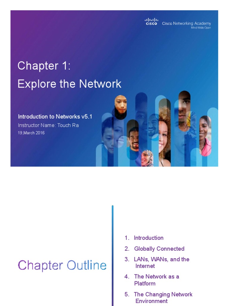 CCNA1 Chapter 1 Exploring The Network | PDF | Local Area Network ...