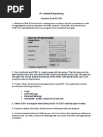 Web Technology Important Questions 2 Marks and 16 Marks | PDF | Java Server Pages | Java Servlet