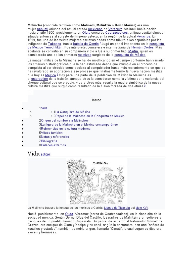 Malinche | PDF | México | Cultura (general)