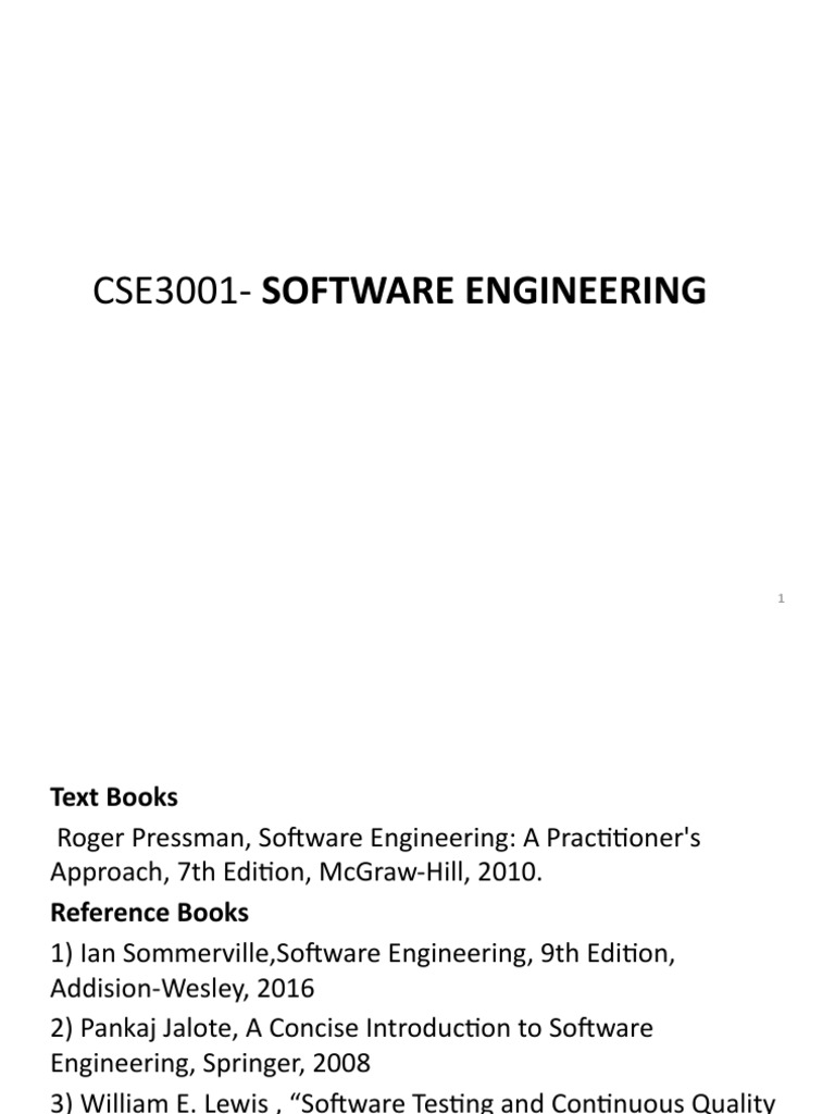 Module1 Part1 | PDF | Software | Engineering
