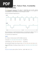 MTTR and MTBF Calculation Guide | PDF | Systems Engineering | Computing ...